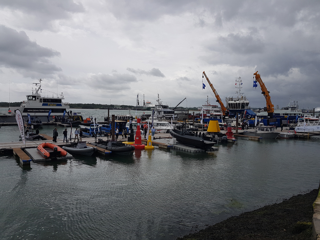 The Dtorque 111 on the international Seawork trade fair in Southampton ...